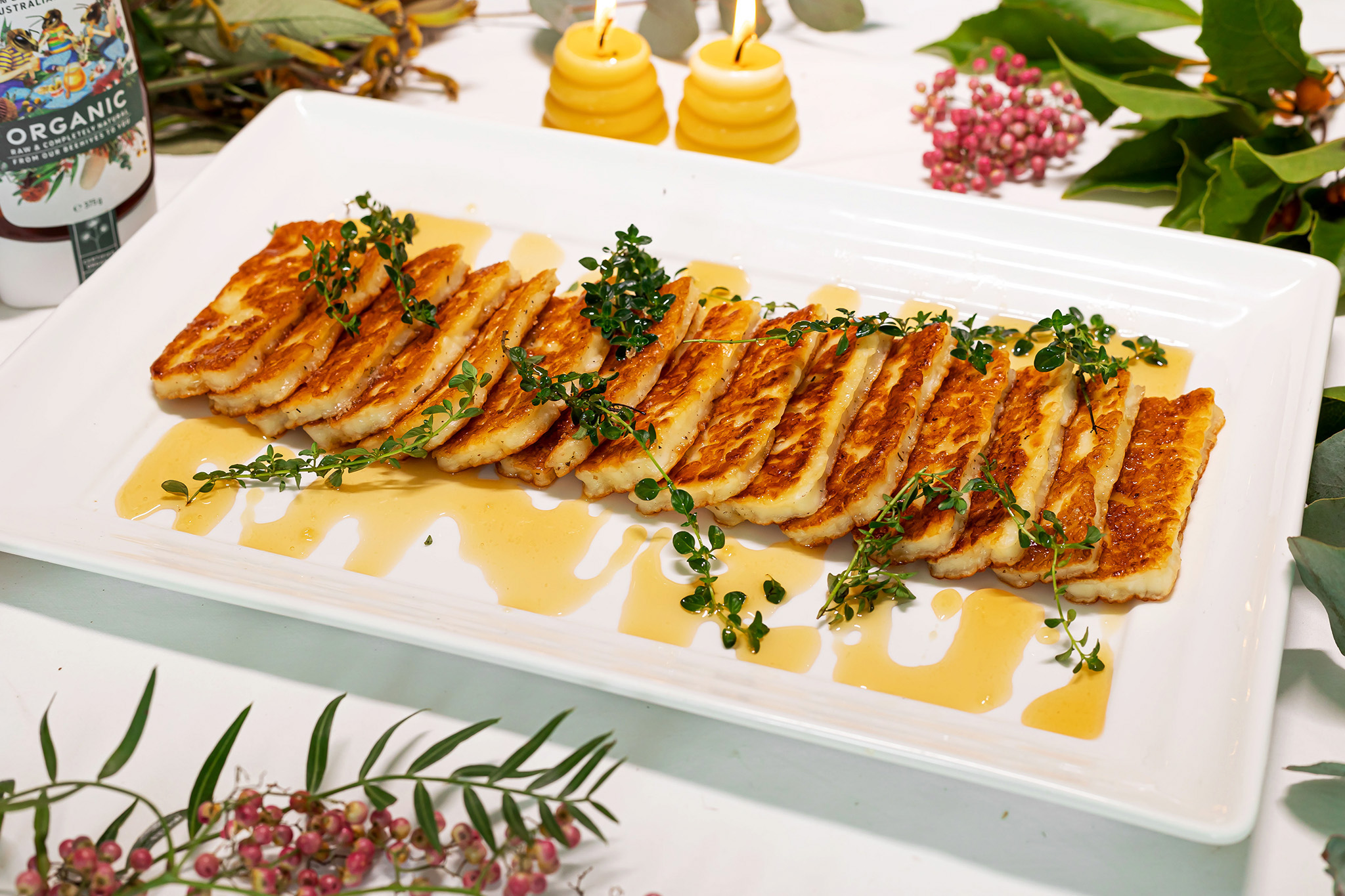 Golden Honey Haloumi - Market Magazine