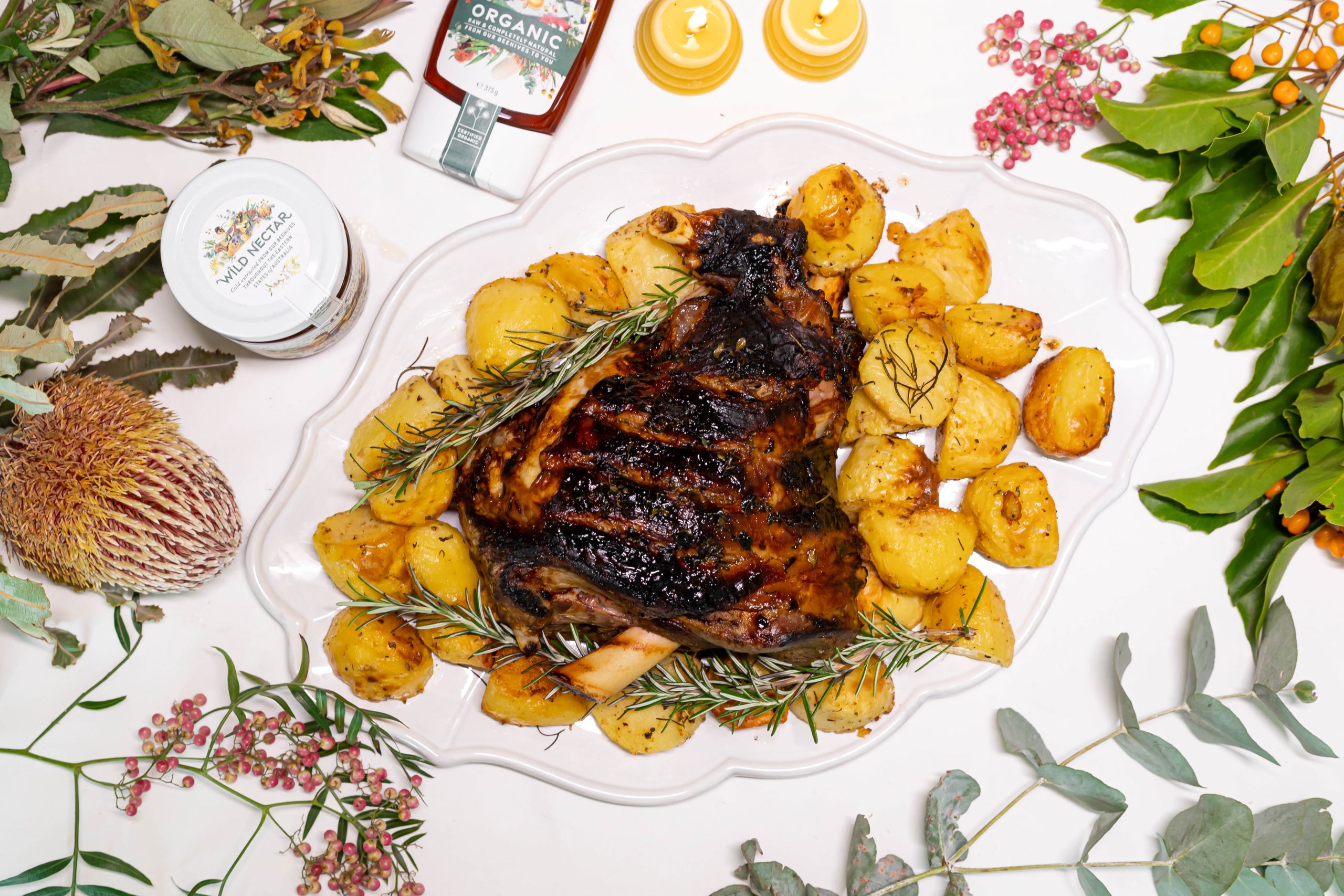 Honey Baked Lamb - Market Magazine