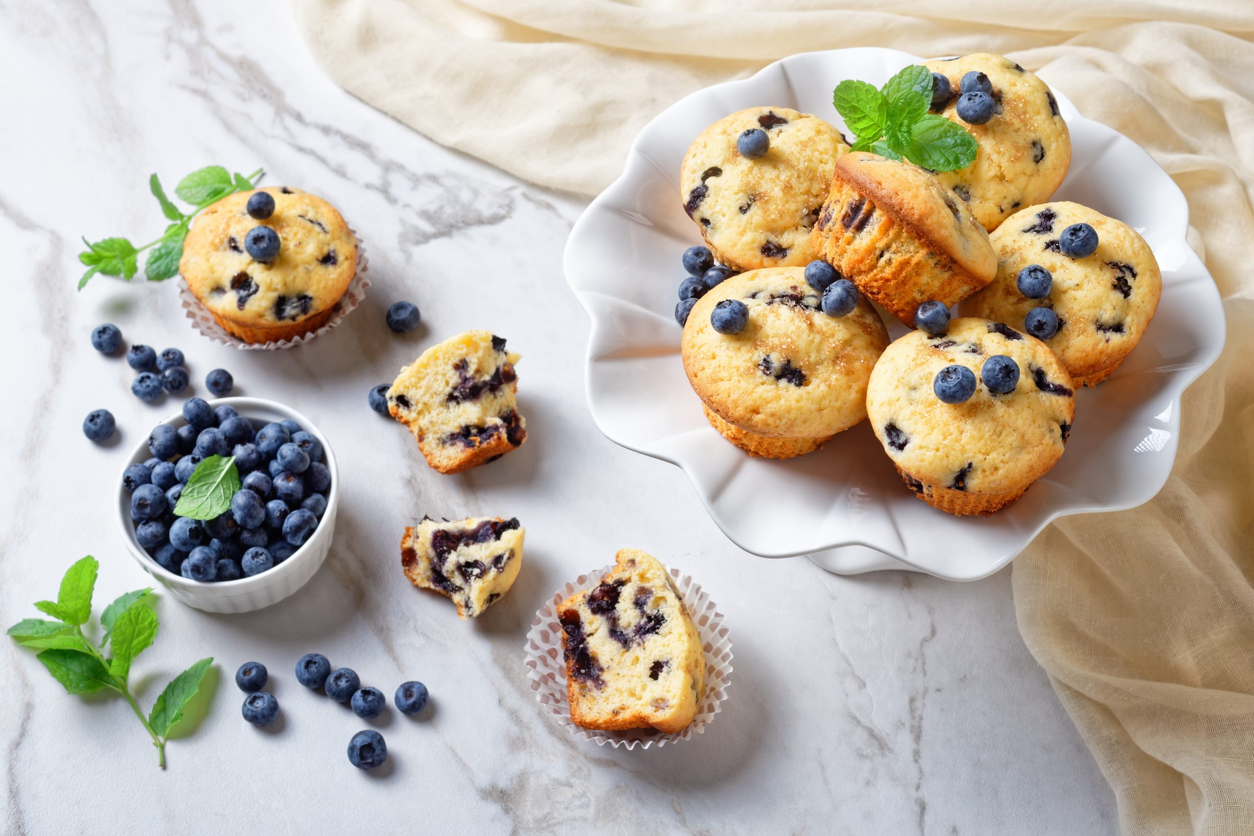 Blueberry Muffins - Market Magazine